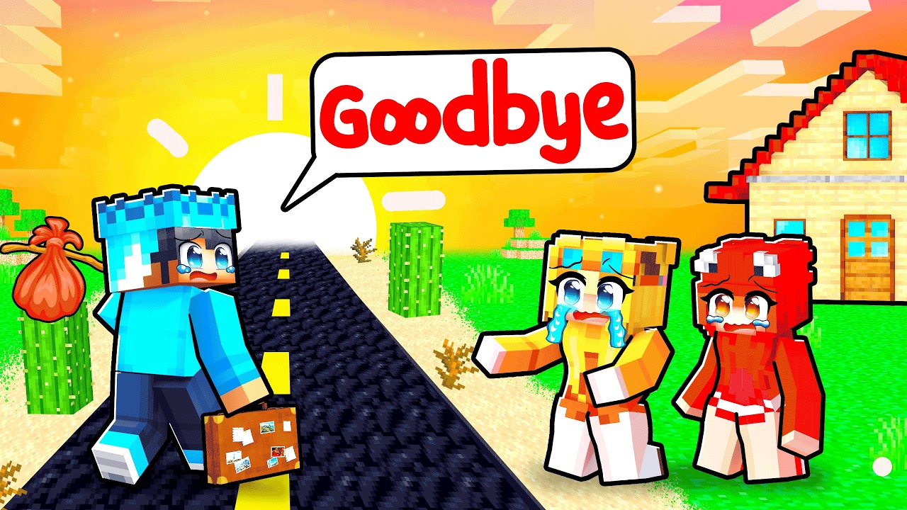 Shad is MOVING AWAY in Minecraft.. - YouTube