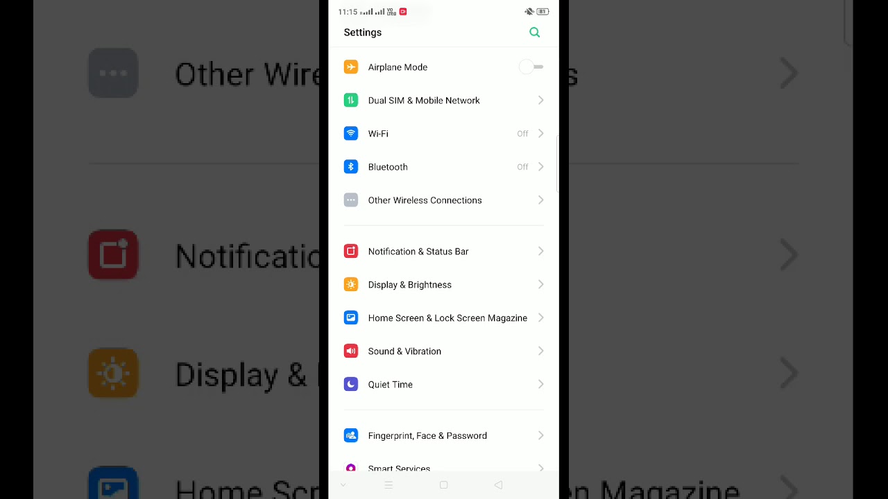 Drawer mode in oppo smartphones - YouTube