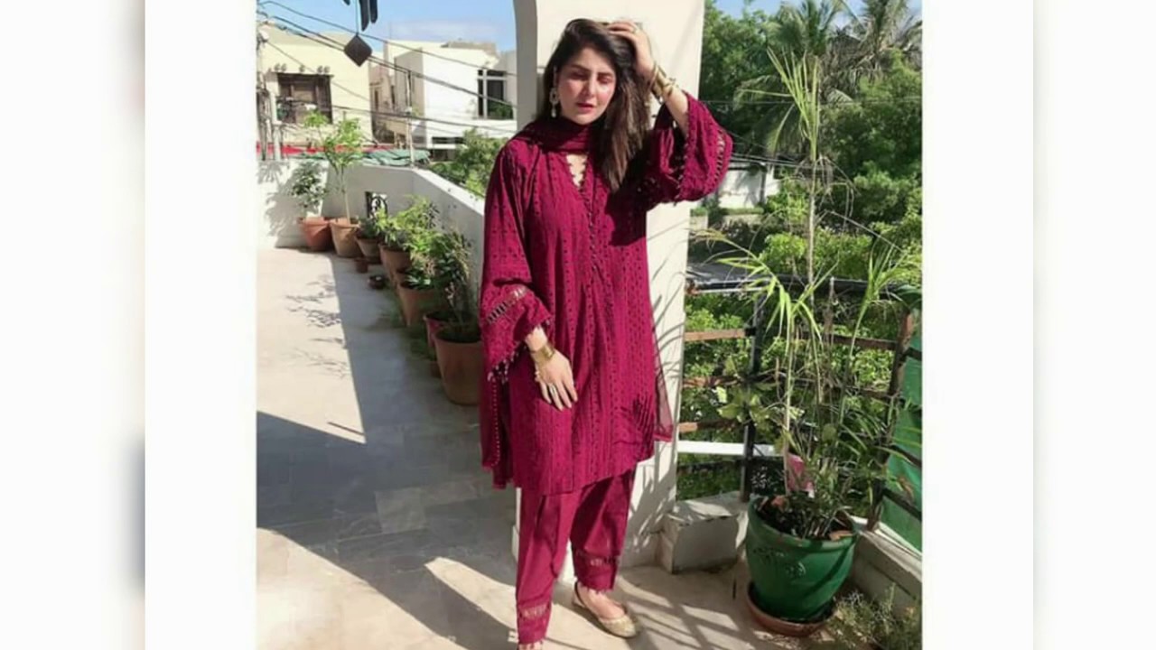 Areeba habib dress collection vs komal aziz dress collection - YouTube