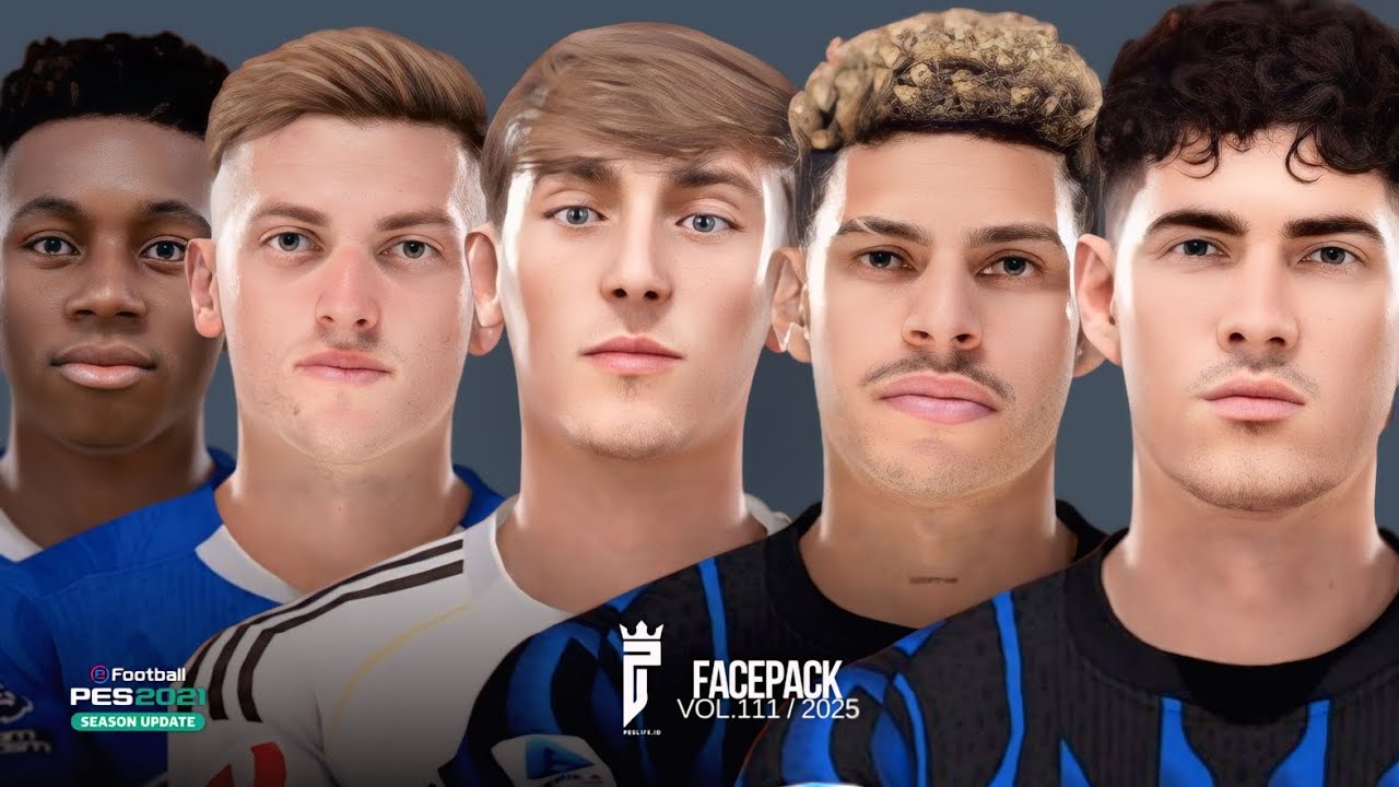 Facepack Update Pes 2021 & FL25 Vol.111 (SIDER) PC - YouTube