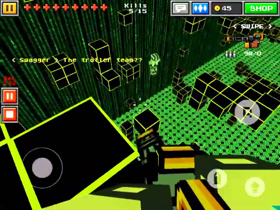Pixel gun 3D special! Inside the code! The troller team? - YouTube
