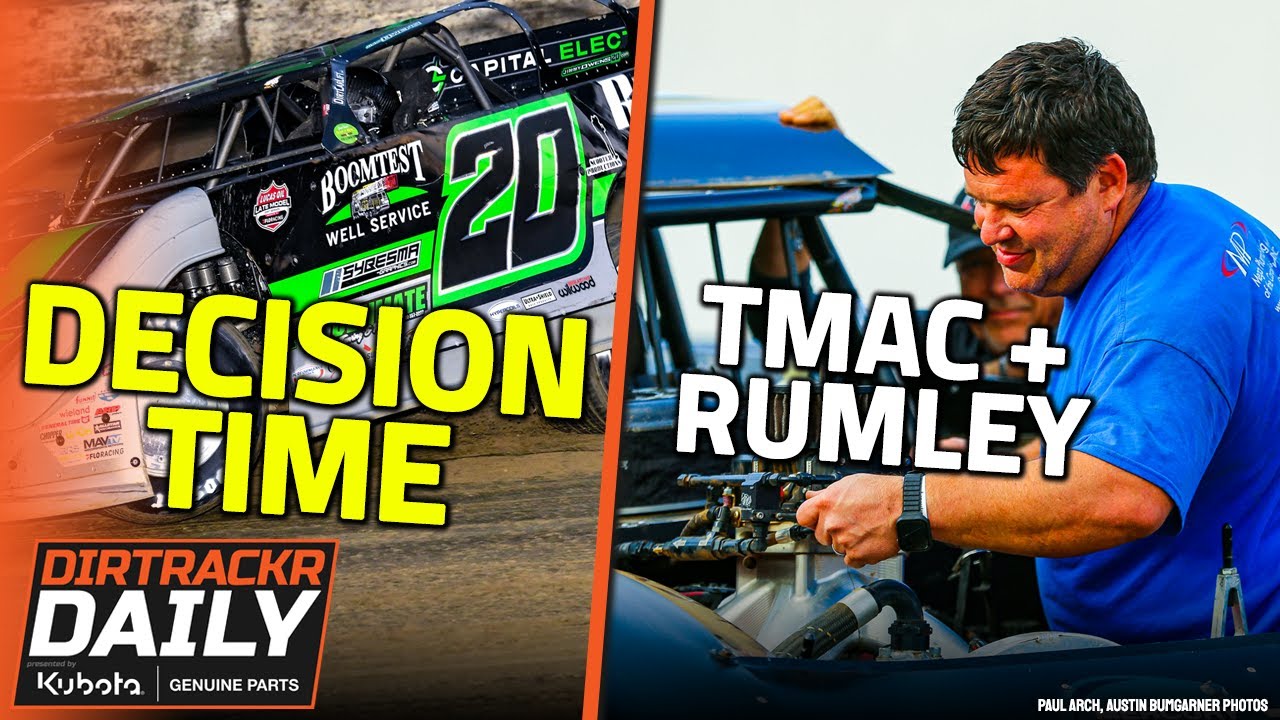 Owens faces a choice, Kevin Rumley helps out late model vet - YouTube