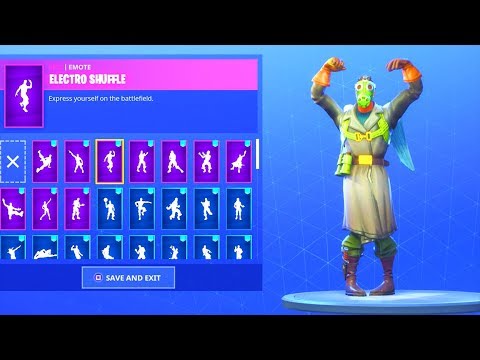 (NEW) SKY STALKER SKIN with 20+ Dance emotes! - YouTube
