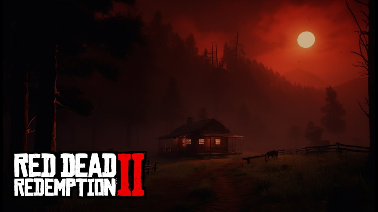 Scary RED DEAD REDEMPTION 2 Ambient Music 🎧 | Halloween Ambience 🎃 ...