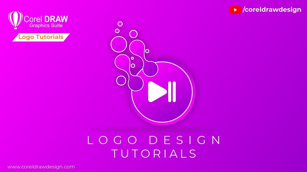 Coreldraw music logo design Design Tutorials Digital Graphics Beginners ...