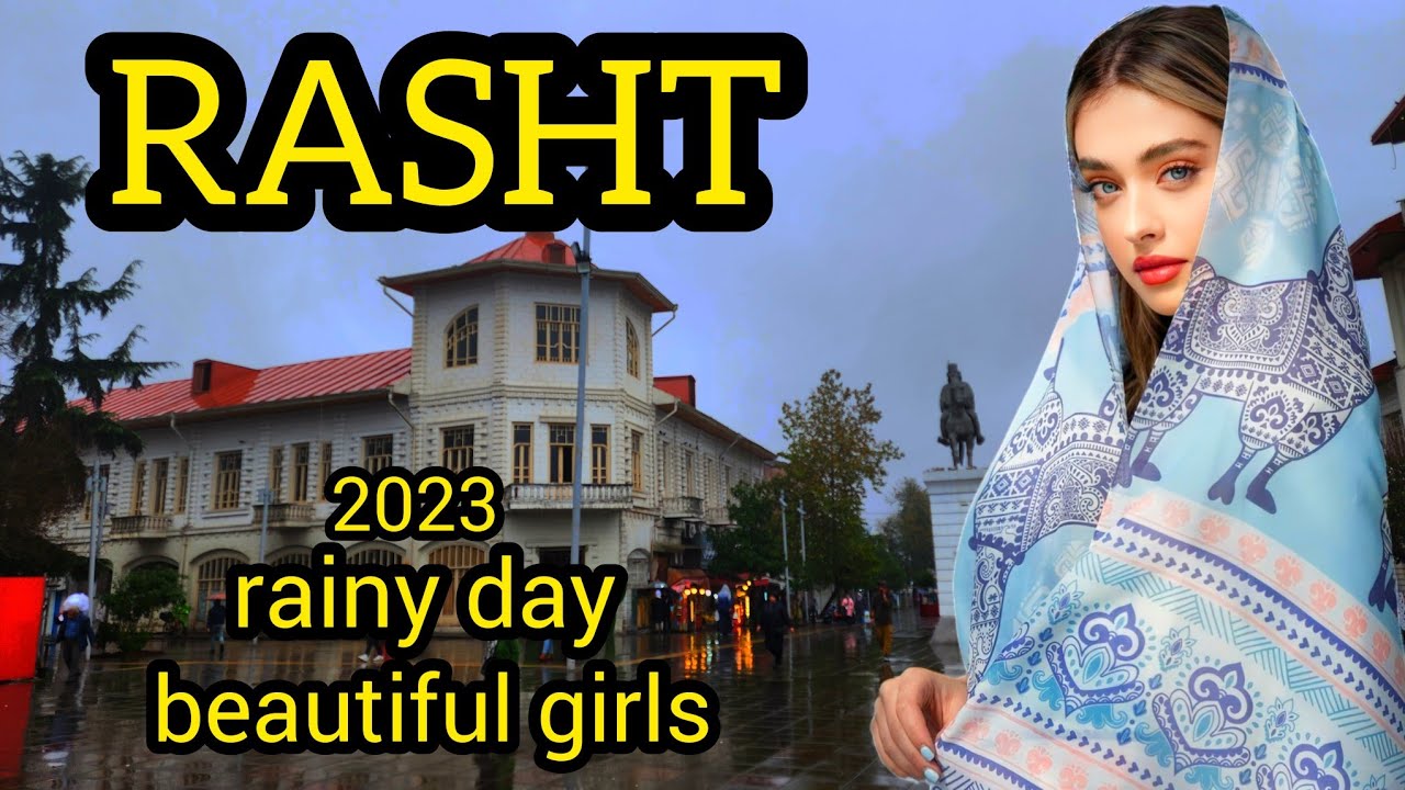 The rain is coming to see Ms. Rashti | walk with me | rasht | iran walk ...