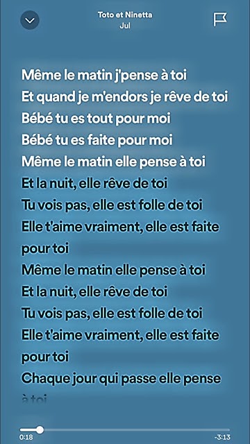 Toto et Ninetta-Jul👽(speed up) - YouTube