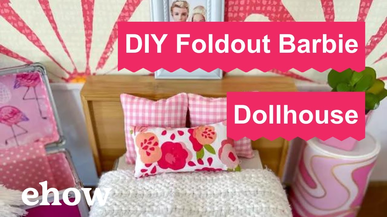 Dream Up Your Own Barbie House with a Cardboard Box - YouTube