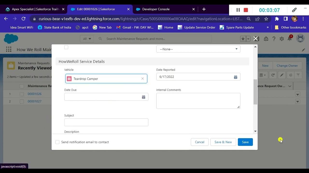 Automate record creation l Apex specialist l #salesforce #apex #superbadge - YouTube