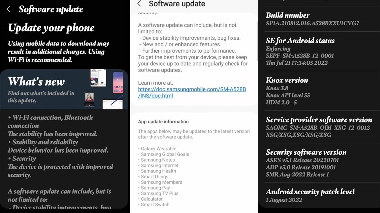 Samsung phone got the new FOTA update in india | Big updates🔥🔥 - YouTube