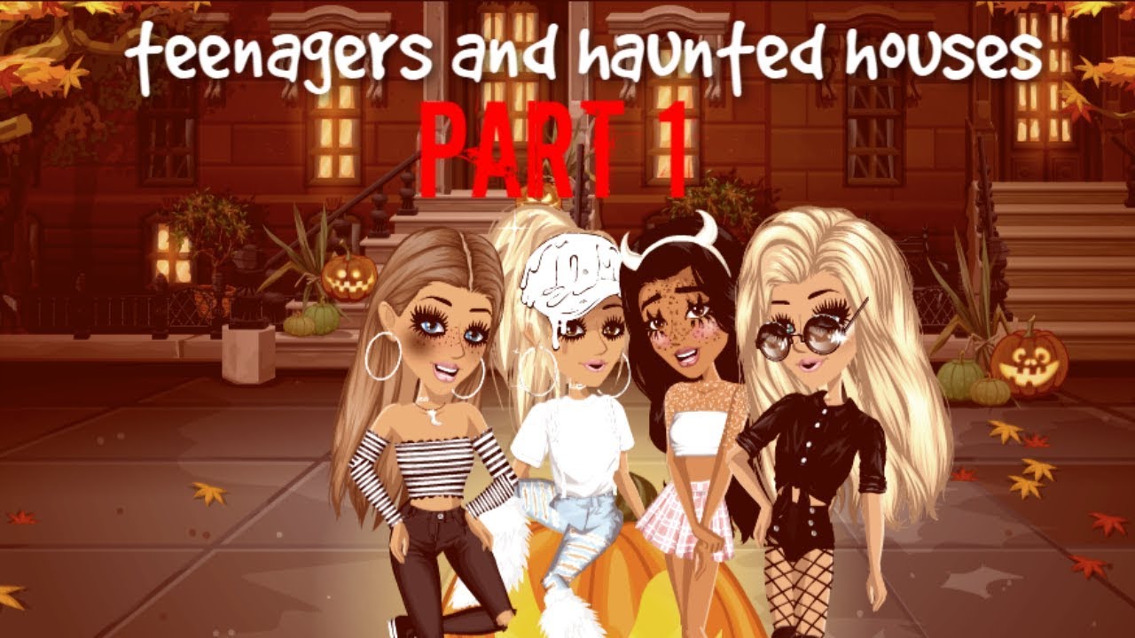 Teenagers and Haunted Houses (Msp Halloween series! Part 1) - YouTube