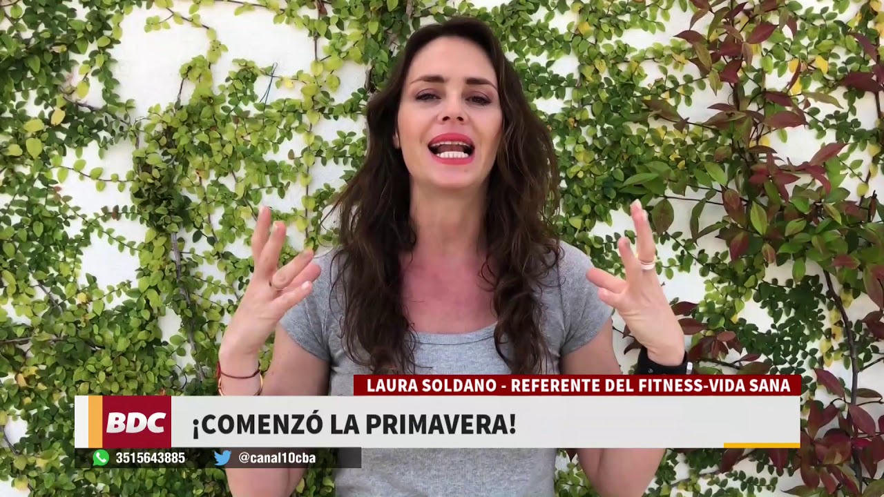 LAURA SOLDANO EN BIEN DE CORDOBA CANAL 10 - YouTube