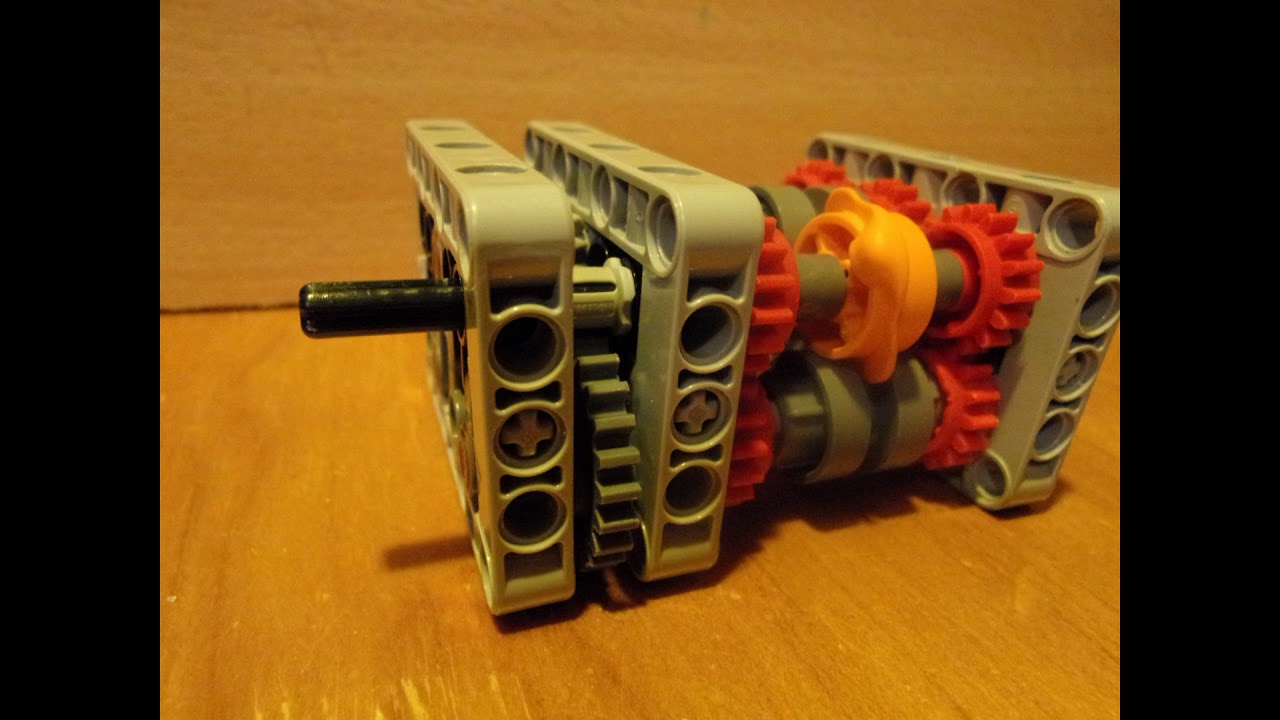 Lego Technic 4-Speed Sequential Gearbox (Wide Ratio) Instructions - YouTube
