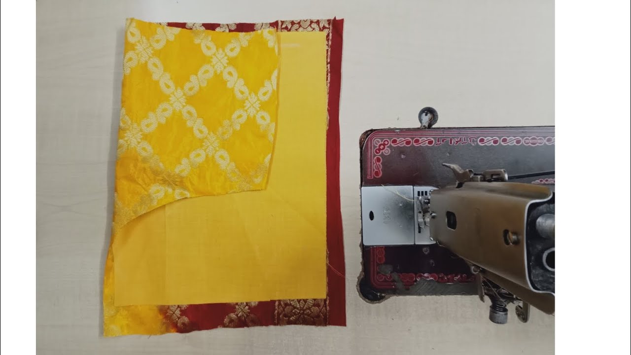 beautiful blouse design//back hook blouse design//easy and simple - YouTube