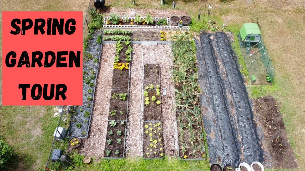 Spring Garden Tour and UPDATES at the End! - YouTube