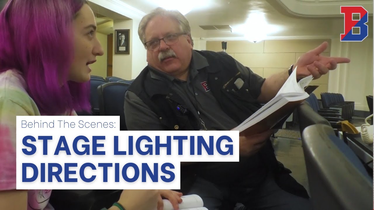 Behind The Scenes: Stage Lighting Directions - YouTube
