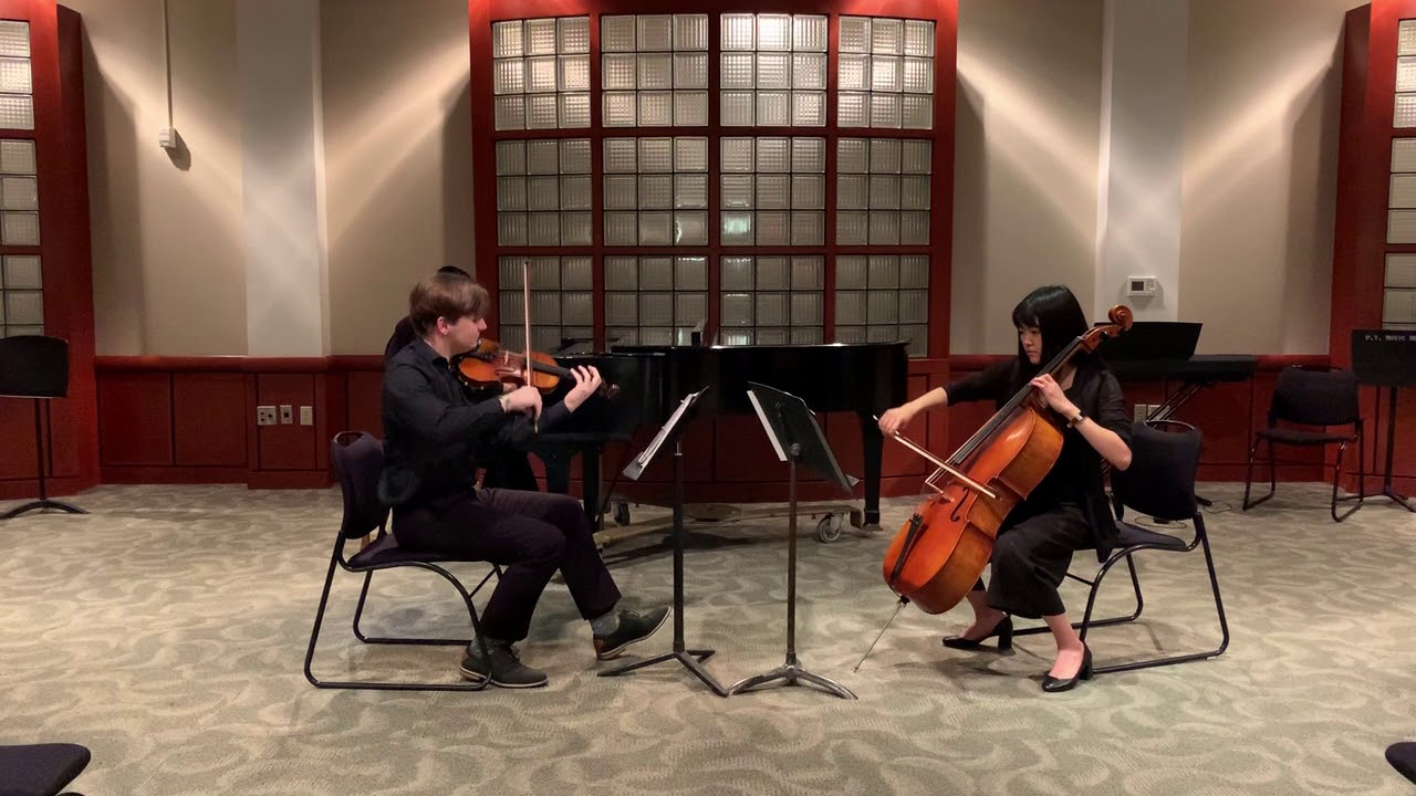 C. Schumann Piano Trio in G Minor, Op. 17 Mvmt I. Allegro Moderato ...