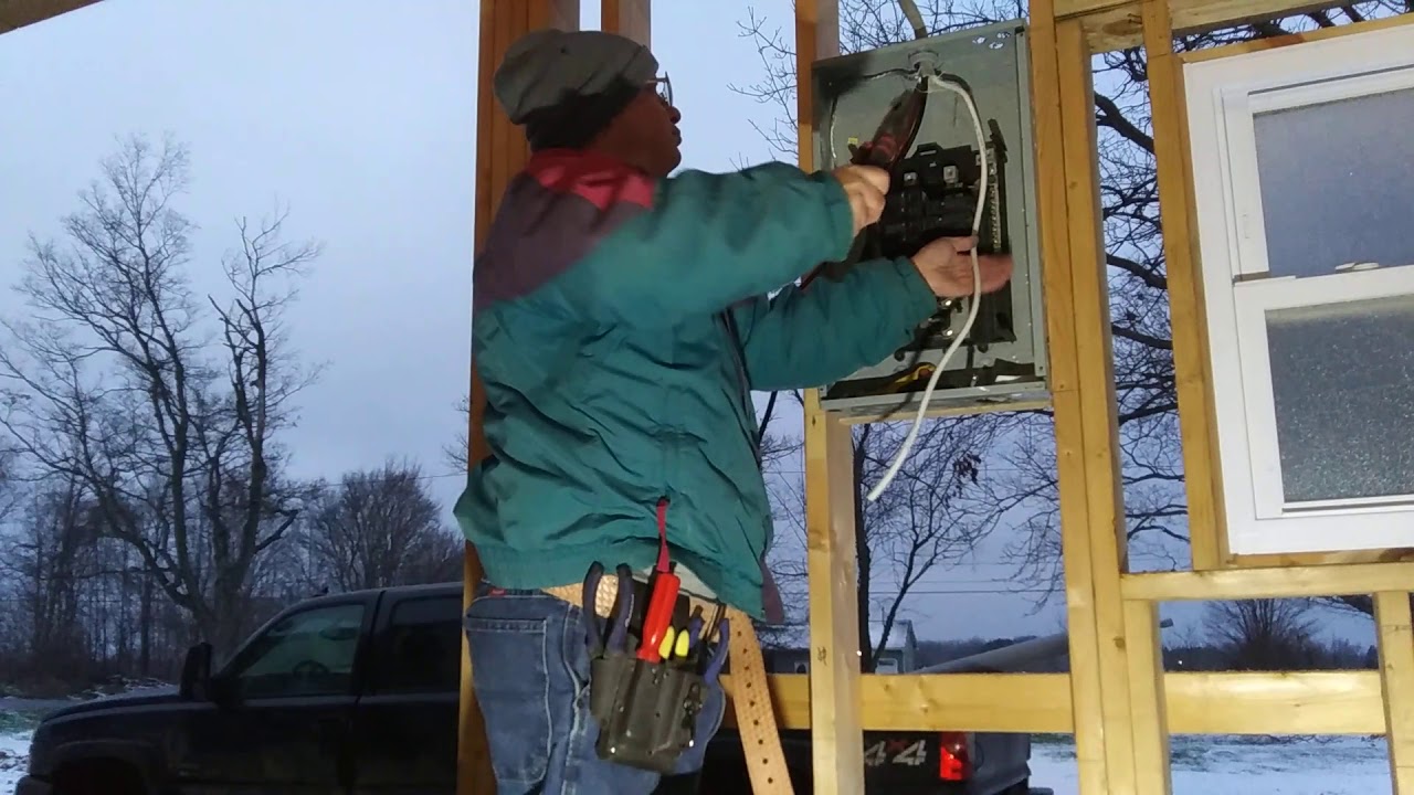 i show and explain how to wire a 100 amp subpanel - YouTube