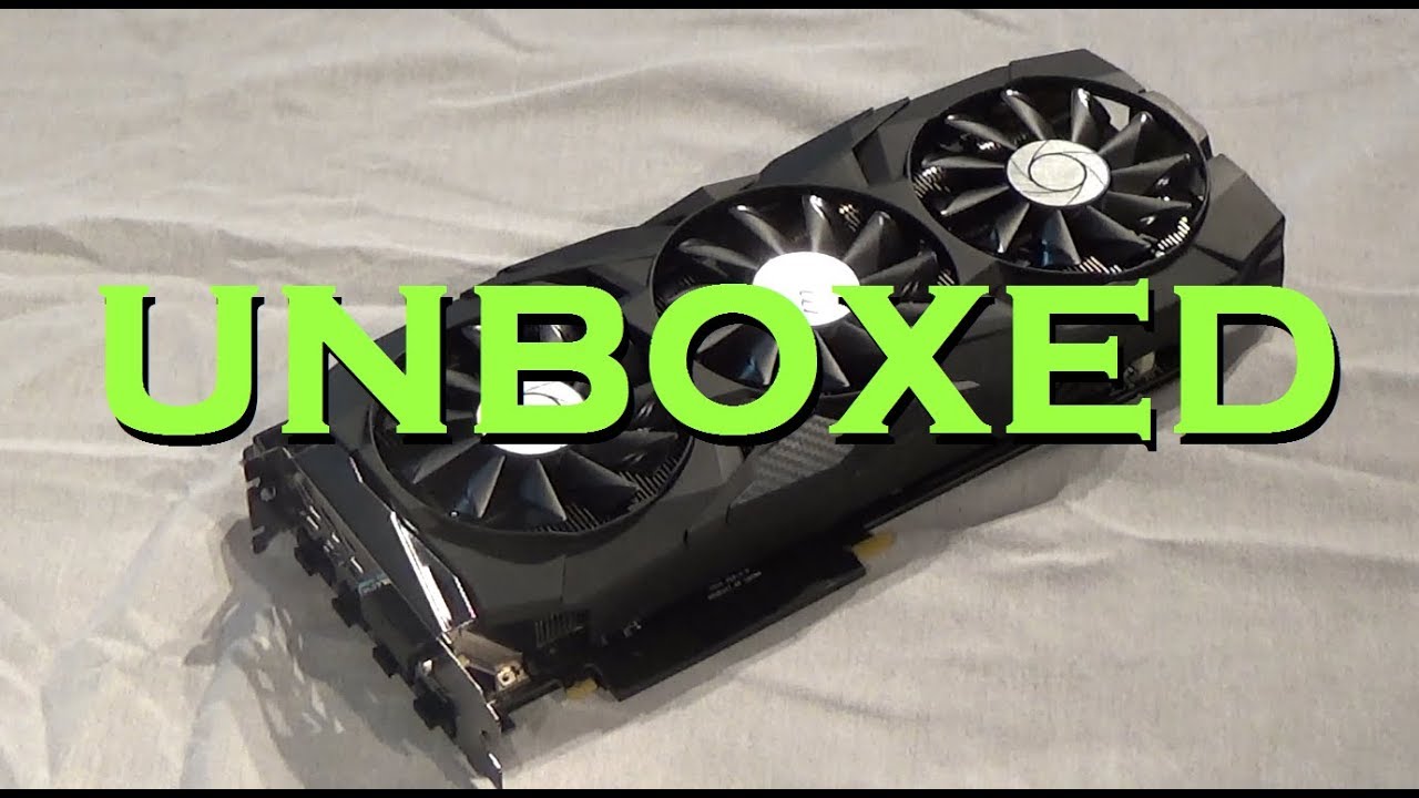 MSI "Duke" Nvidia GTX 1080 video card unboxing - YouTube