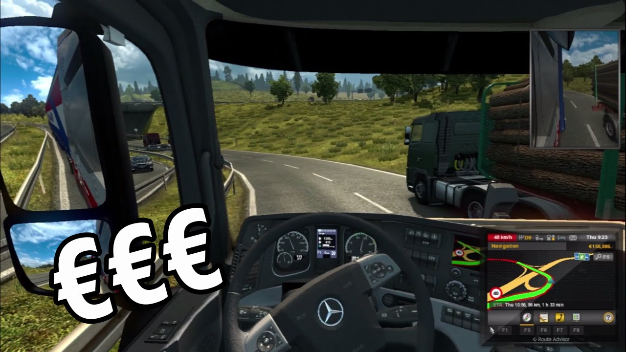 Earn Money While Resting In Euro Truck Simulator 2 | ETS2 How To Make ...