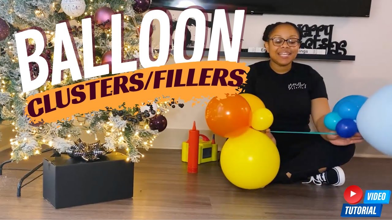 How to Make a Small Balloon Cluster I 2023 Tutorial - YouTube
