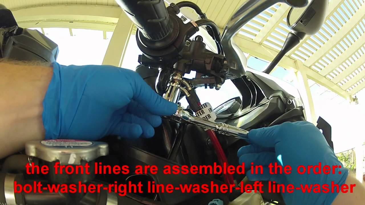 How to Install Steel Braided Brake Lines (Brake Bleeding) - YouTube