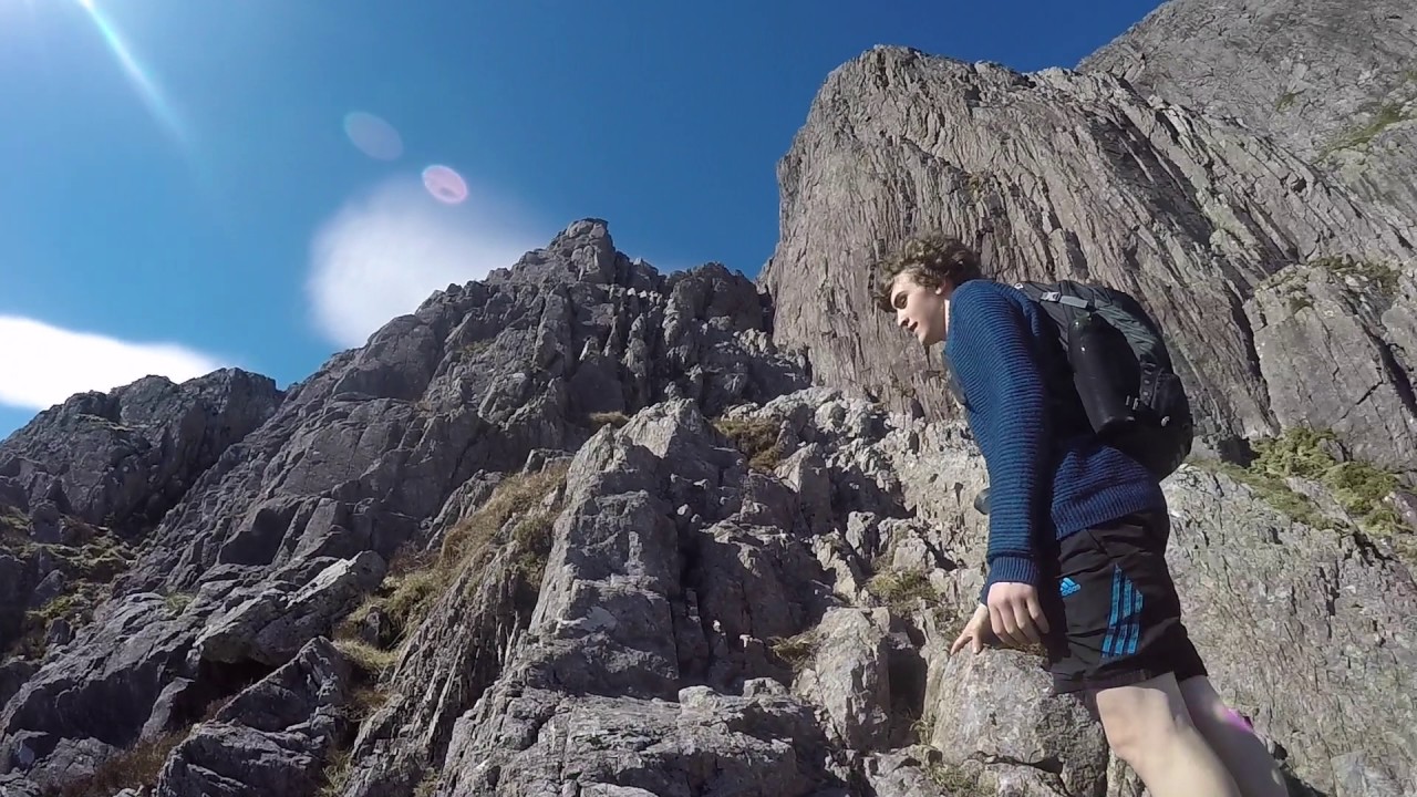 Buachaille Etive Mor Via Curved Ridge - YouTube