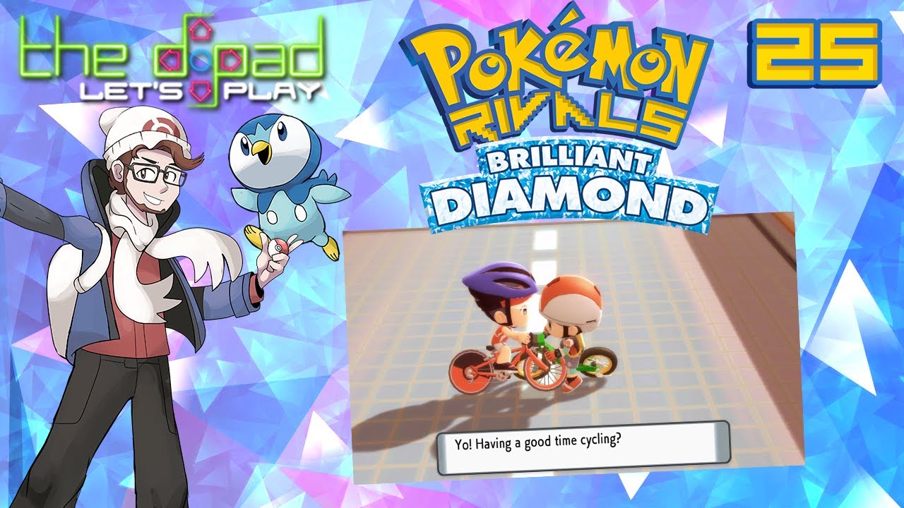 "I Love Bike-on-Bike Action" - PART 25 - Pokémon Brilliant Diamond ...