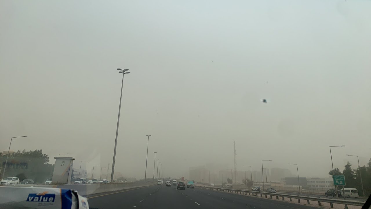 SUNDAY UPDATE//SANDSTORM IN KUWAIT 🇰🇼 8:23AM - YouTube