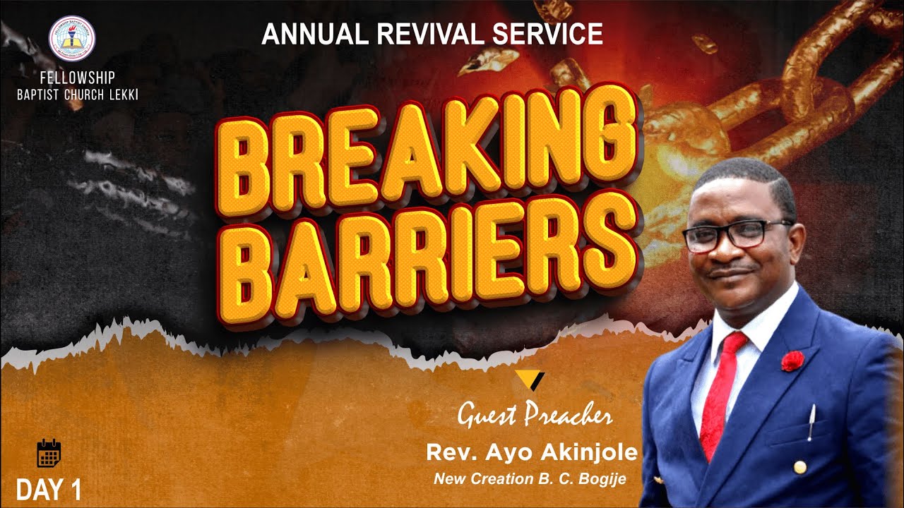 REVIVAL SERVICE DAY 1 - GRACE FOR BREAKING BARRIERS | 29-10-2023 PART 2 ...