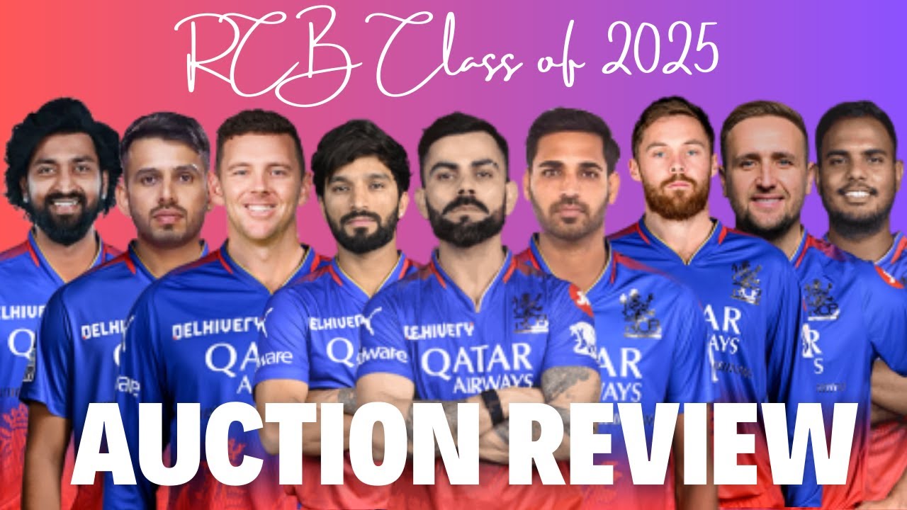 RCB Auction Review - The Start Of Something Big? - YouTube