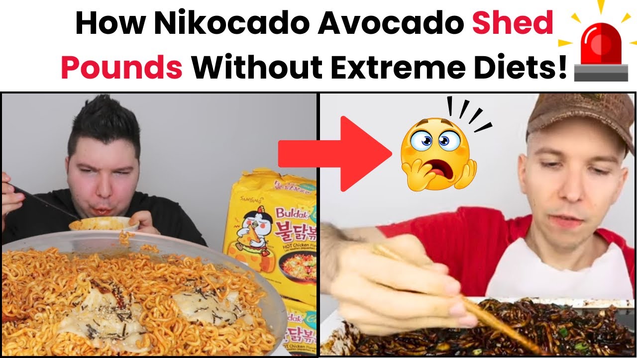 Nikocado Avocado’s Weight Loss Secret: How Japanese Mukbang Creators ...