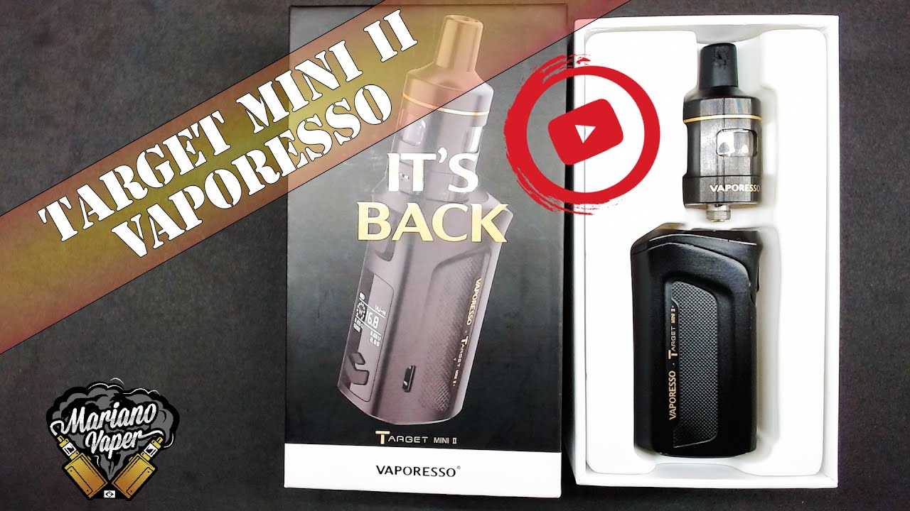 VAPORESSO TARGET MINI II / VAPE MTL - YouTube