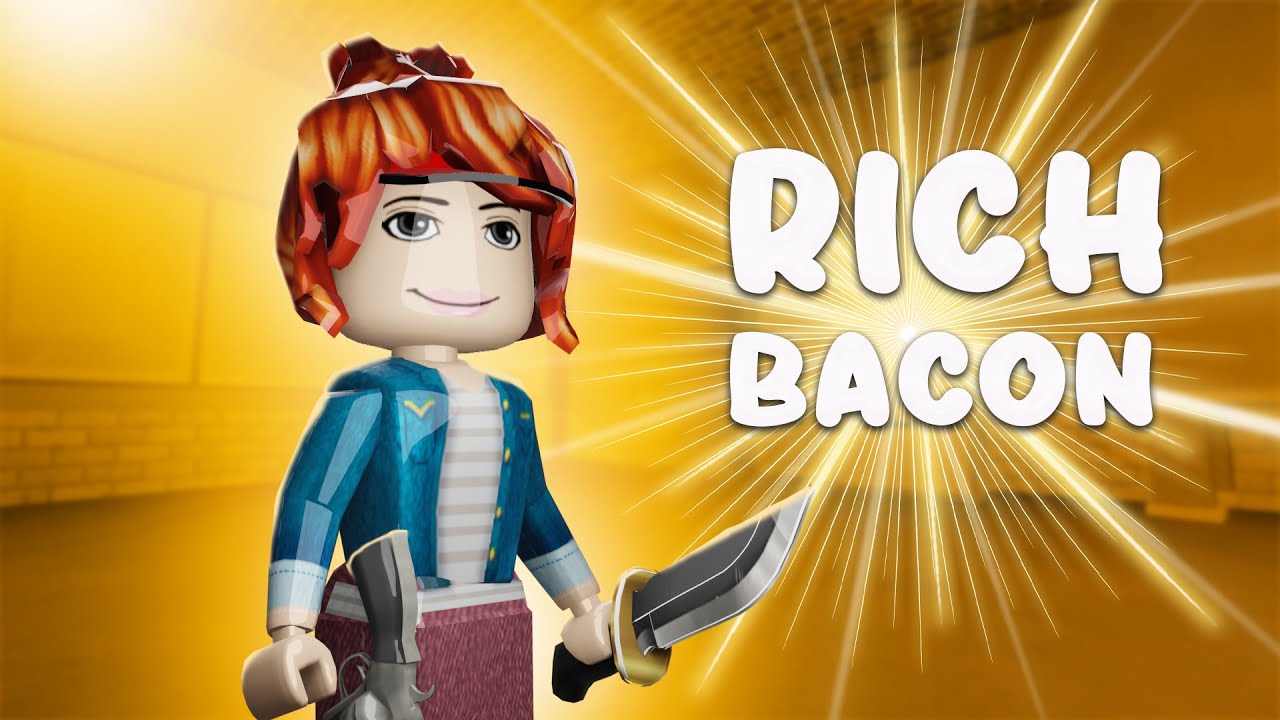 БОГАТЫЙ БЕКОН В ММ2 *rich bacon mm2* 💰 MURDER MYSTERY 2 ROBLOX - YouTube