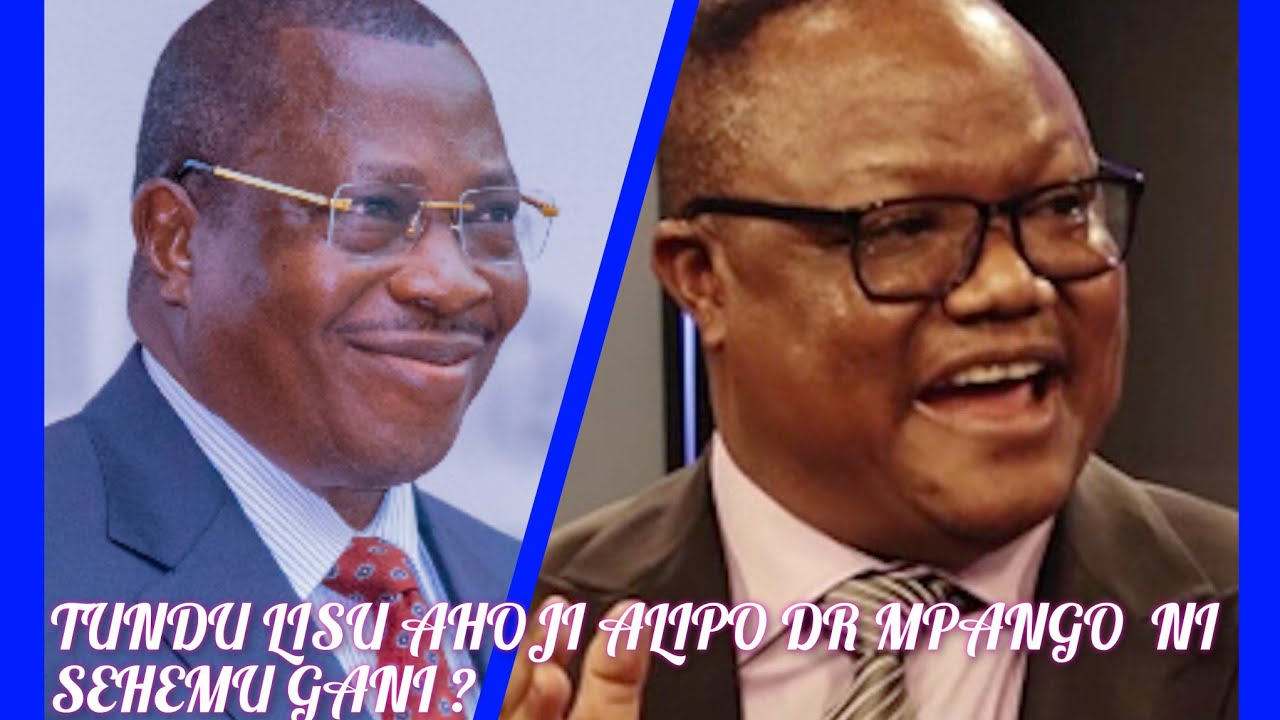 TUNDU LISU AMUULIZIA MAKAMO WA RAIS WA JAMUHURI YA MUUNGANO WA TANZANIA ...