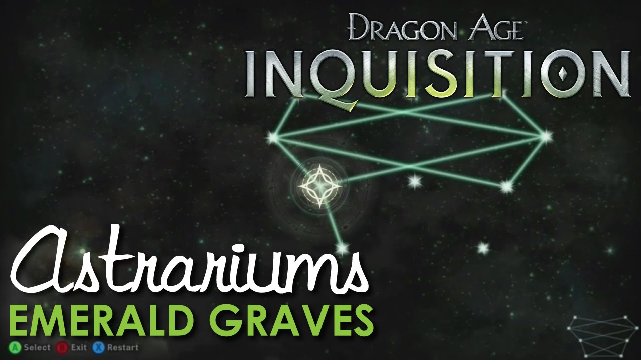 Dragon Age Inquisition Astrariums of the Emerald Graves - YouTube