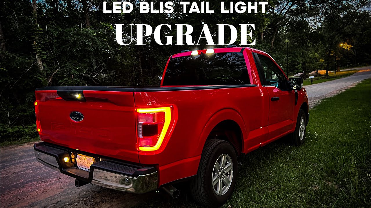 2022 Ford F-150 XL Gets TAIL LIGHTS upgraded - YouTube