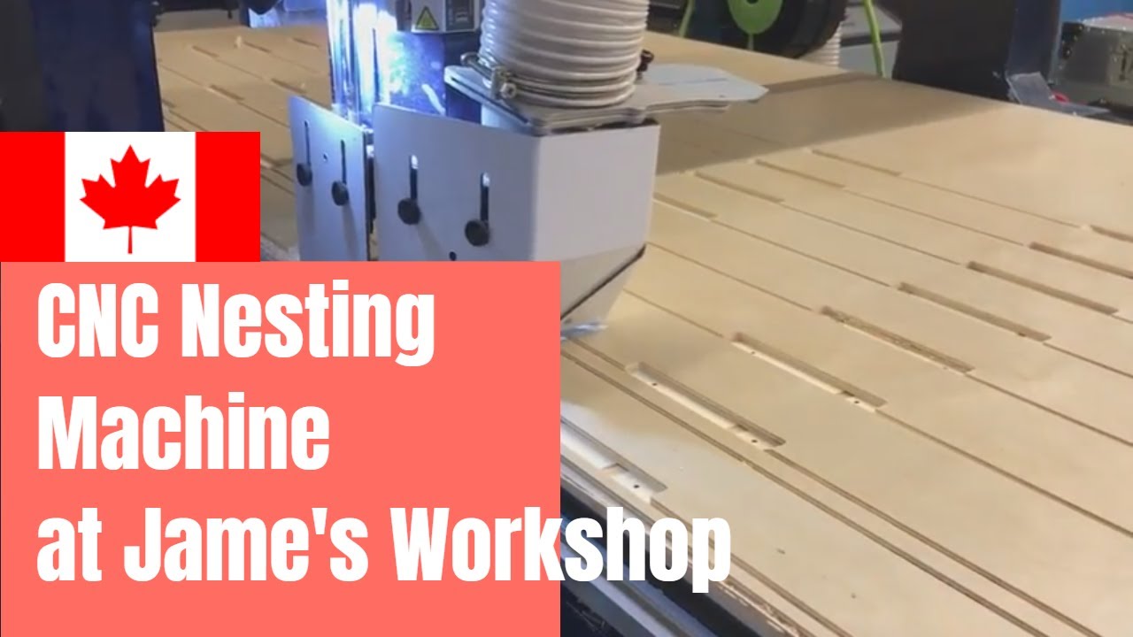 How to Use CNC Router Machine for Cabinet Making - James's Workshop in ...