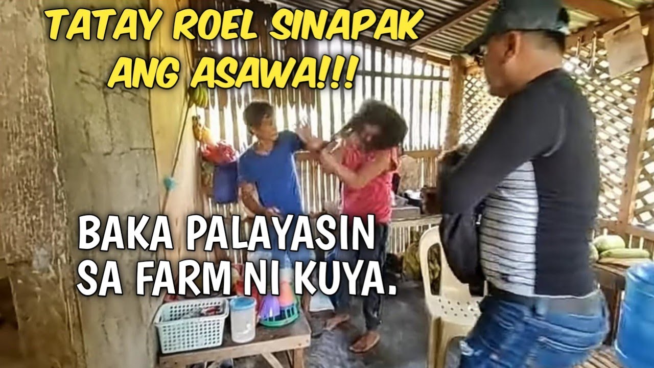 TATAY ROEL BAKA MAPALAYAS SA FARM NILA KUYA VAL SANTOS MATUBANG - YouTube