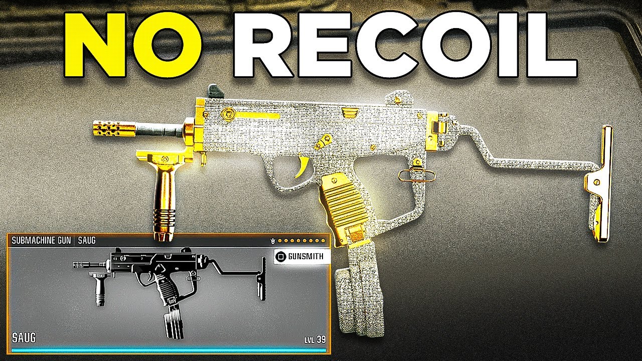 new NO RECOIL SAUG CLASS is UNSTOPPABLE in BLACK OPS 6! 😈 (Best SAUG ...