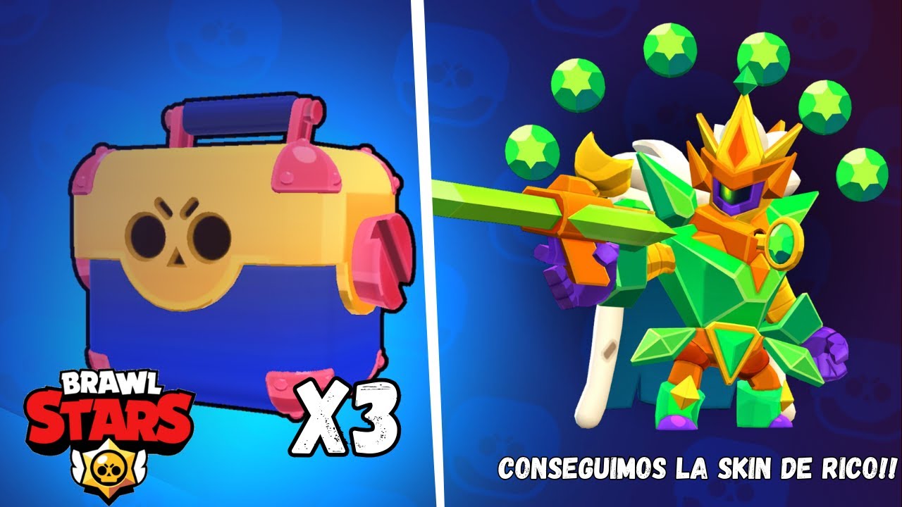 Brawl Stars | Conseguimos y porbamos la nueva SKIN de Rico ...