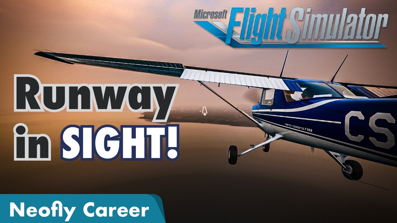 ILS Approach on the Cessna 152 - Low Clouds at Lajes | MSFS | Neofly ...