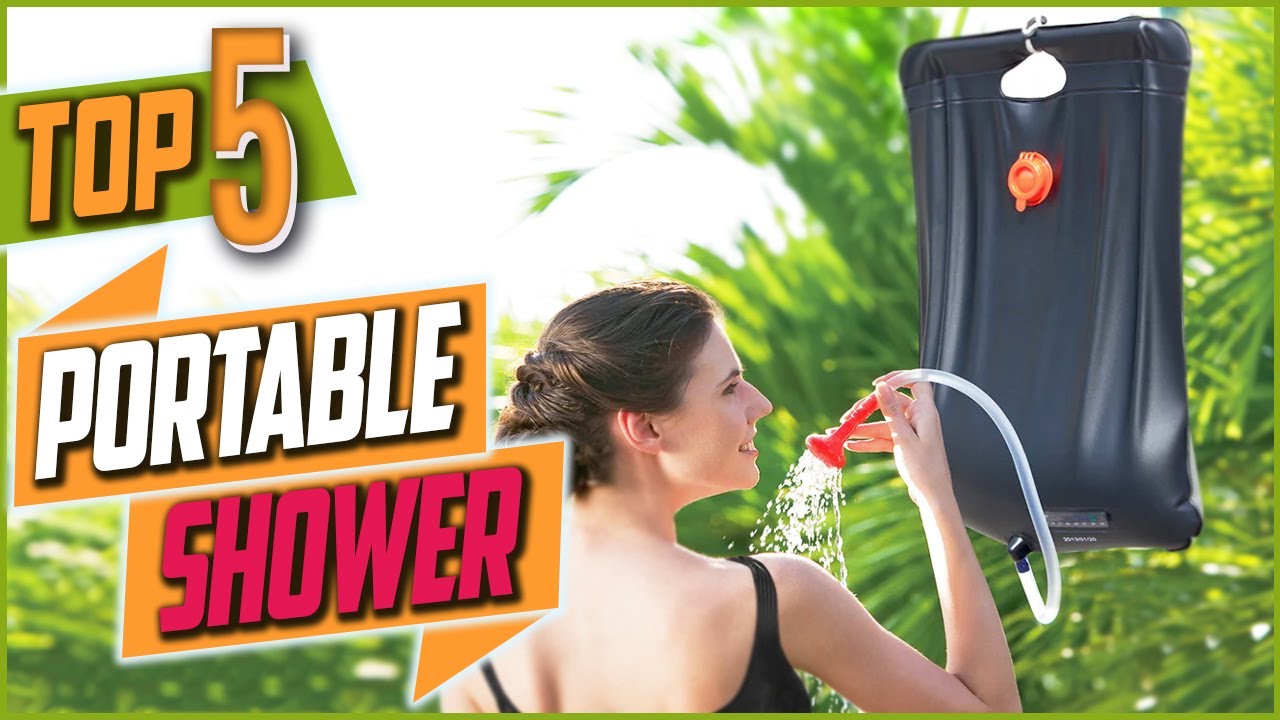 Top 5 Best Portable Shower For Camping On Amazon - YouTube