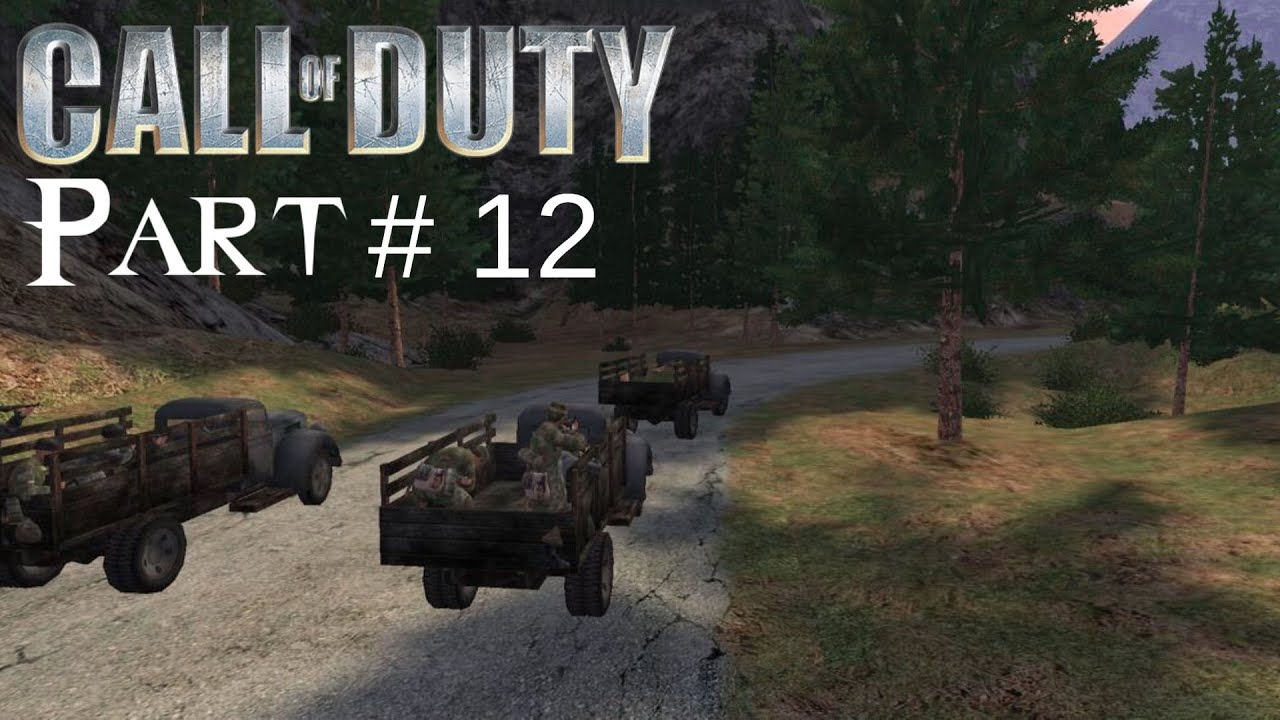 Call of Duty(2003) Gameplay Walkthrough Part-12 | Eder Dam Getaway ...