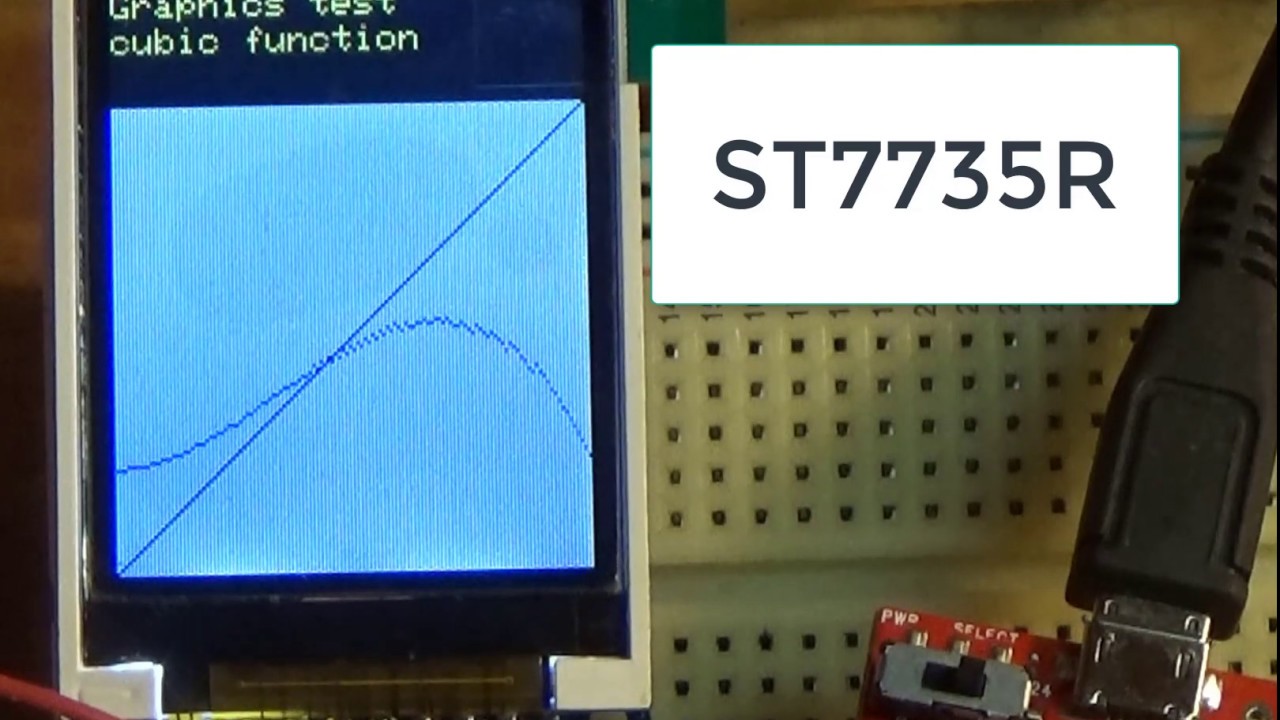 Lab7 ST7735R - YouTube