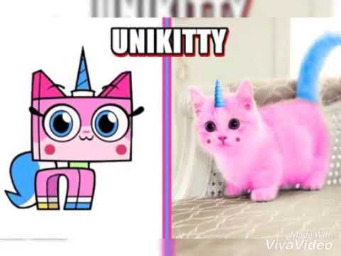 Unikitty real characters life video - YouTube