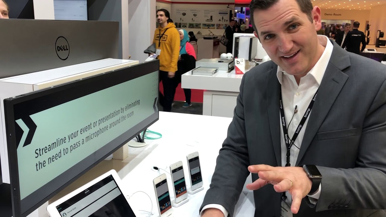 Biamp Crowd Mics (ISE 2019) - YouTube