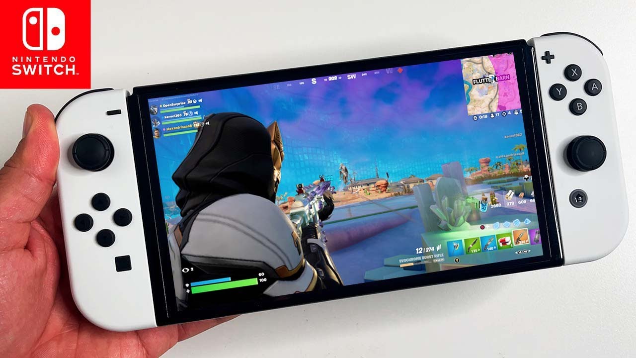 Fortnite Gilded Hunter Pack on Nintendo Switch OLED | CHAPTER 4 Content ...