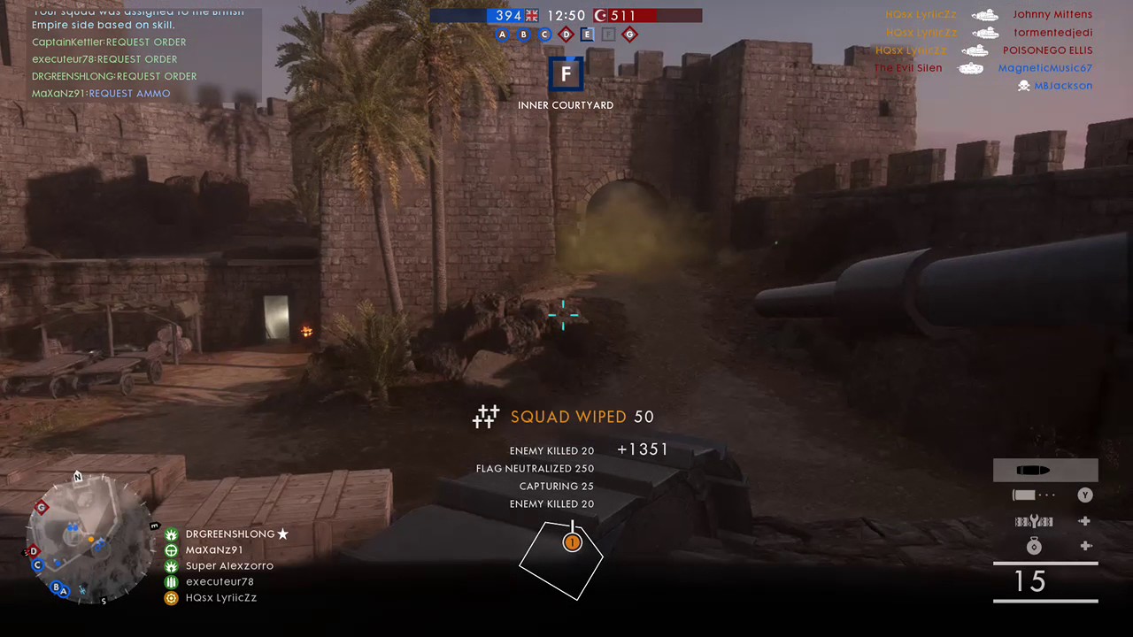 BF1 light tank multikill - YouTube