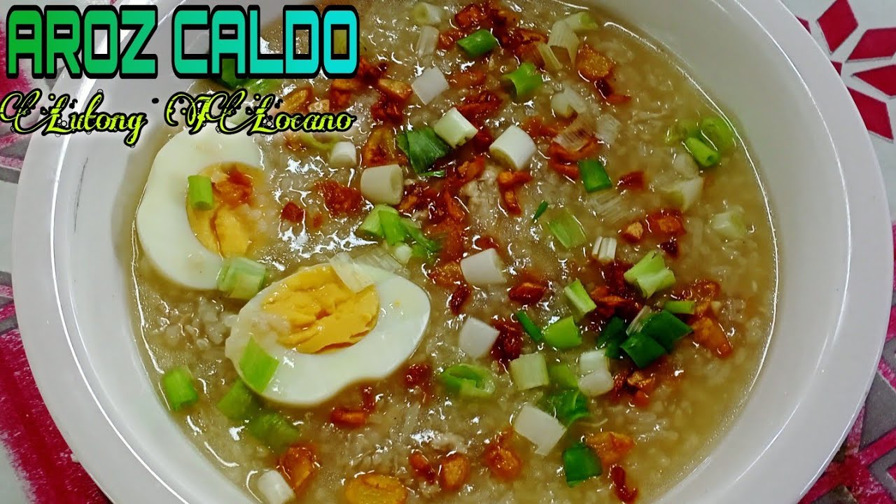 How to cook aroz caldo. Aroz caldo pinoy recipe. Simple and easy to ...